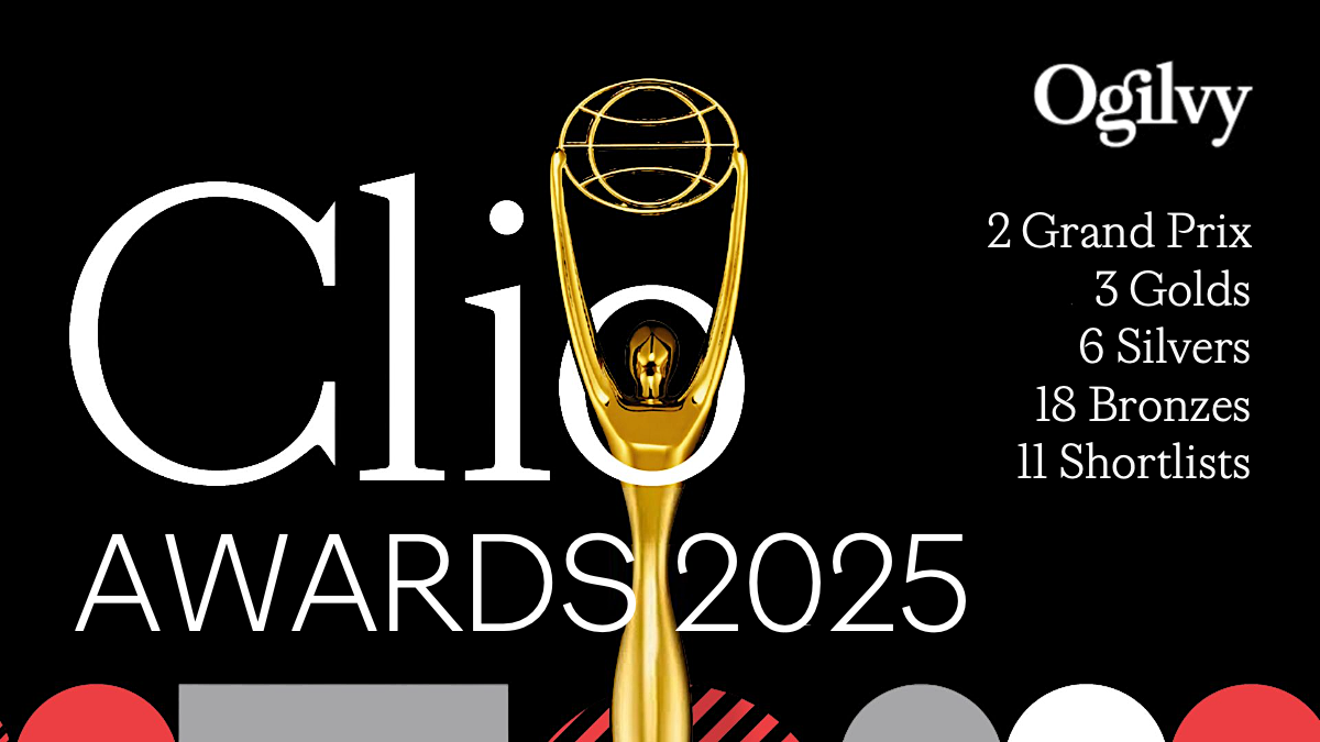 Ogilvy APAC Earns 40 Honors at the 2025 Clio Awards, Including 2 Grand Prix | Ogilvy Asia Pacific